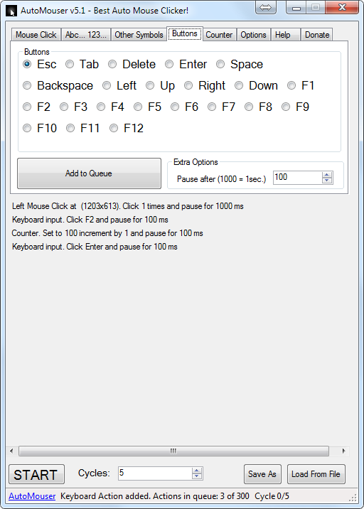 AutoMouser - AUTO MOUSE & KEYBOARD 100+ download | SourceForge.net